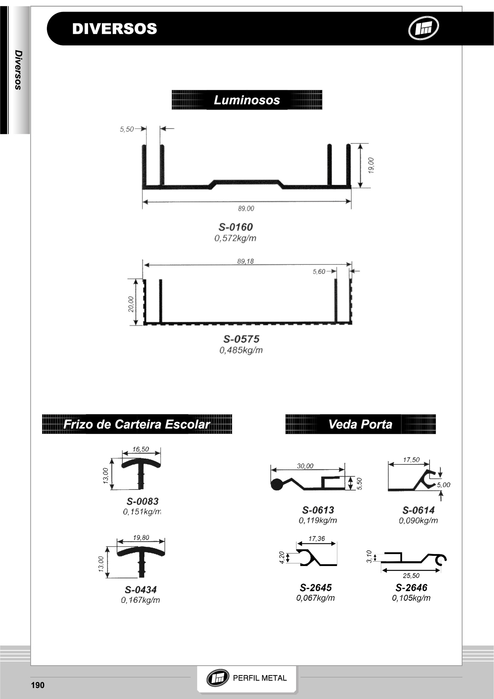 Catálogo PERFIL METAL 2021